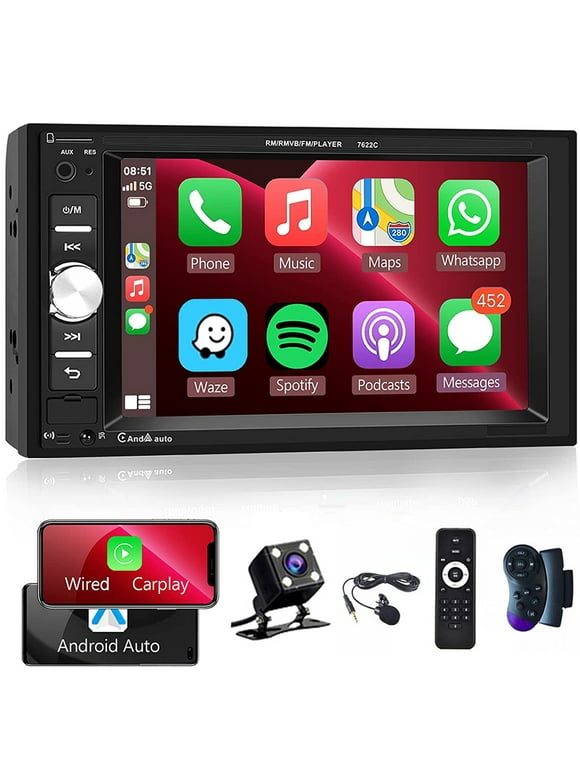Double Din Car Stereos in Car Stereos - Walmart.com