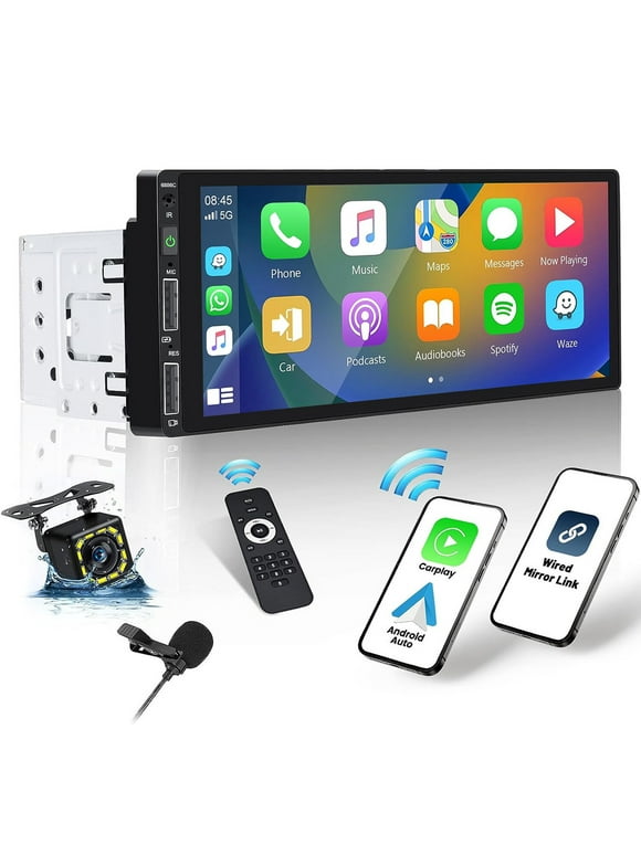 Single Din Touch Screen Car Stereos in Single Din Car Stereos - Walmart.com