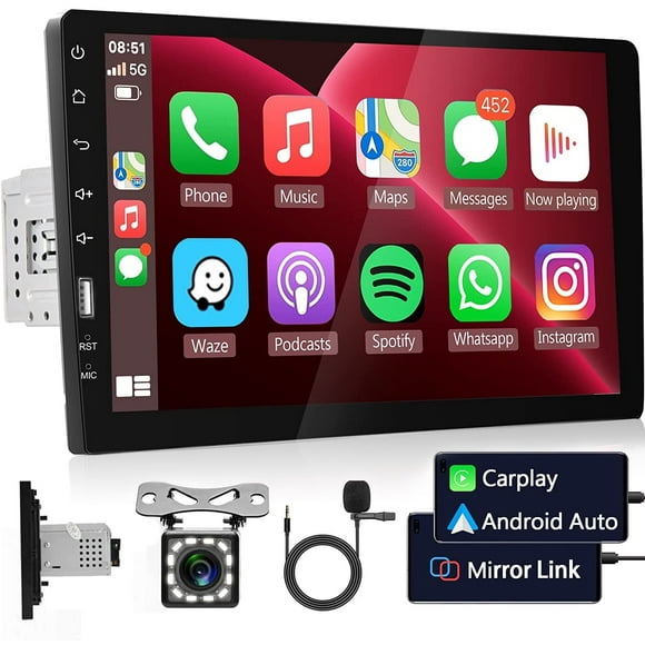 Single Din Touch Screen Car Stereos in Single Din Car Stereos - Walmart.com