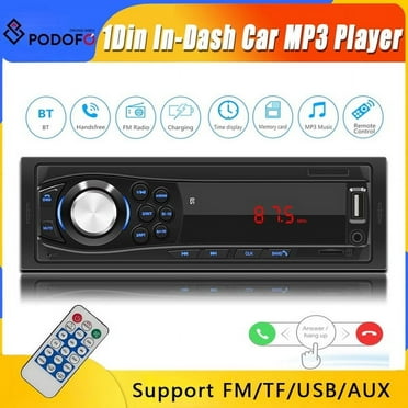 Single Din Blue tooth Car Radio Audio 24V USB/SD/MP3 Player In Dash Aux ...