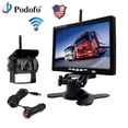 Podofo Wireless Backup Camera System Kit with Easy Installation for ...