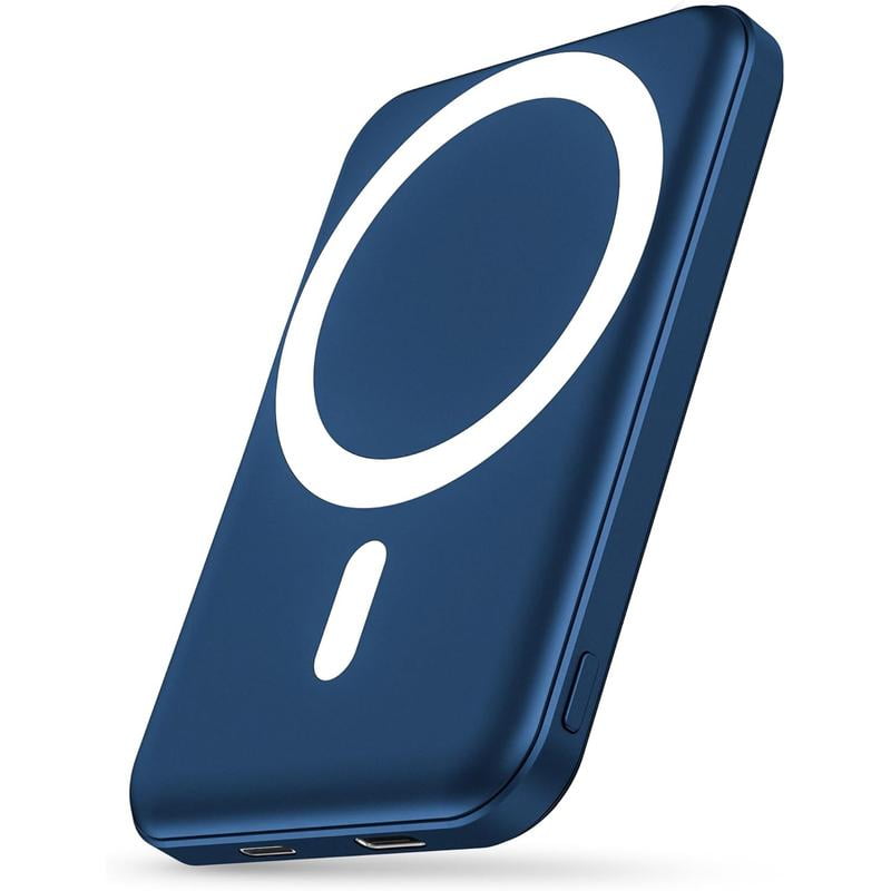 Podoru for MagSafe Battery Pack, 5000mAh Magnetic Power Bank Fast ...