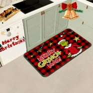 Christmas Doormat Holiday Indoor Outdoor 40 x 60cm,Christmas Grinch Mat ...