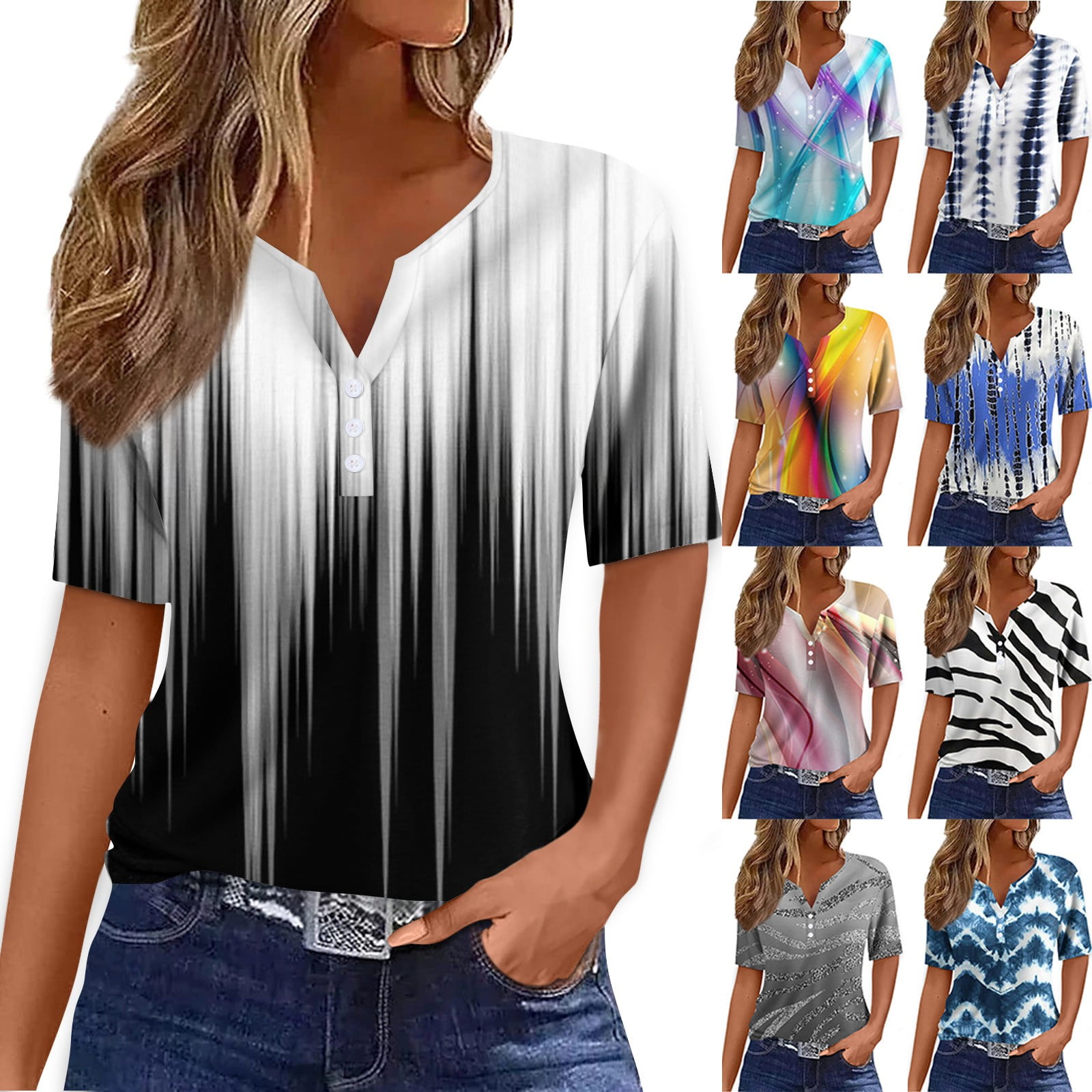 Podplug Womens Tops Casual,Summer Tops for Women 2024,Womens Tops 2024 ...