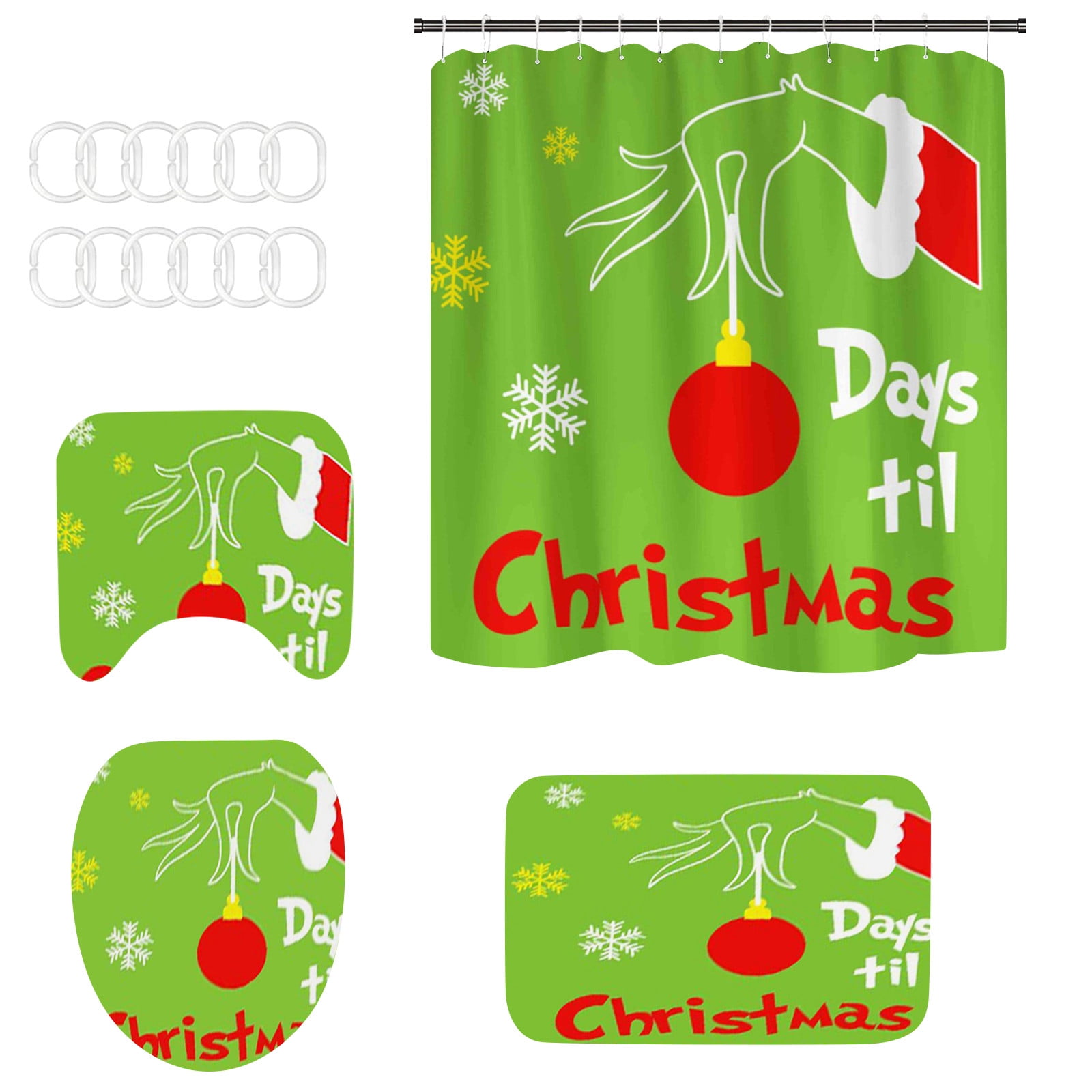 Podplug the Grinch Christmas Decorations, Christmas Snowman Print ...
