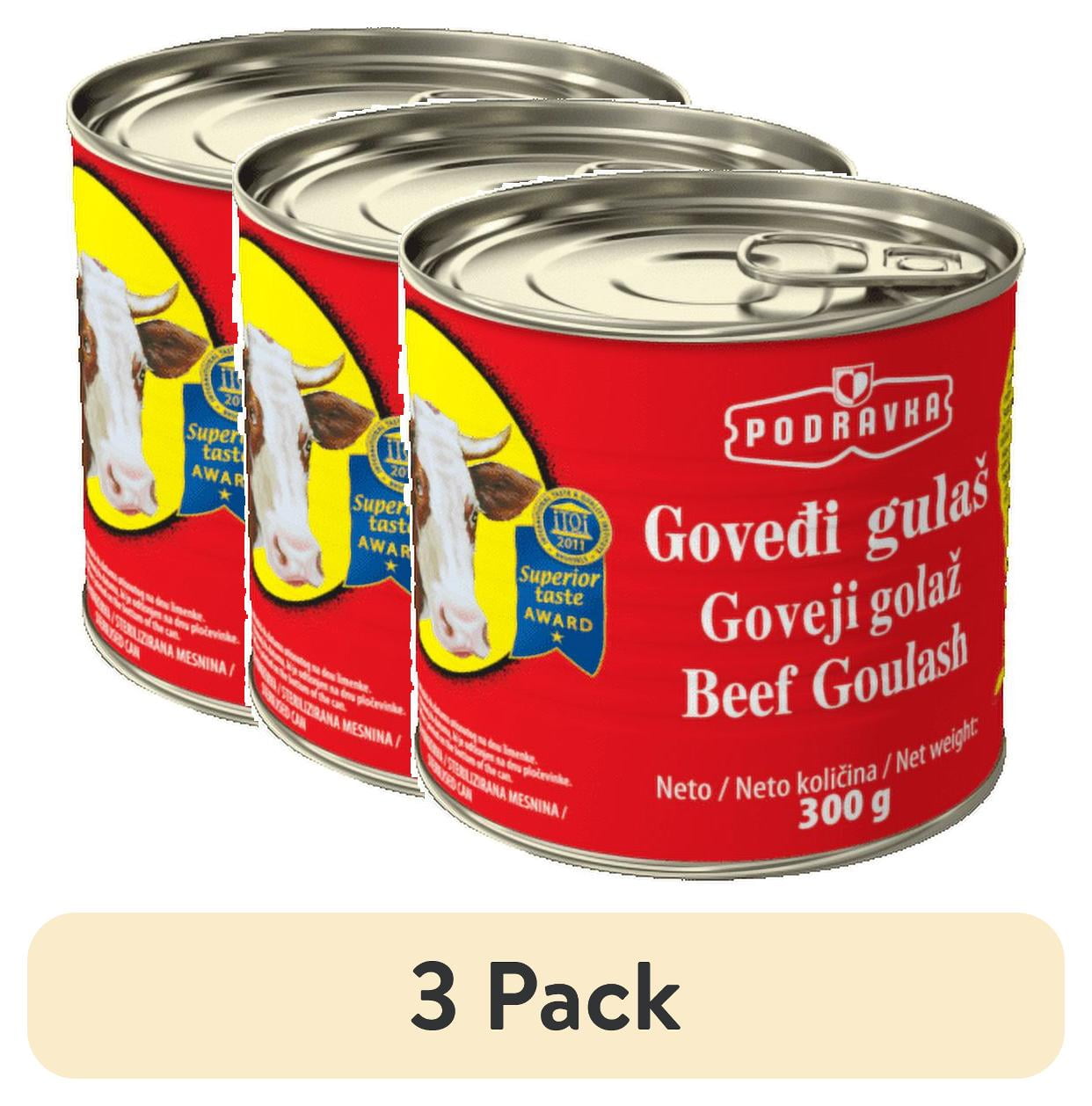 (3 pack) Podravka Beef Goulash 10.5oz (300g) - Walmart.com