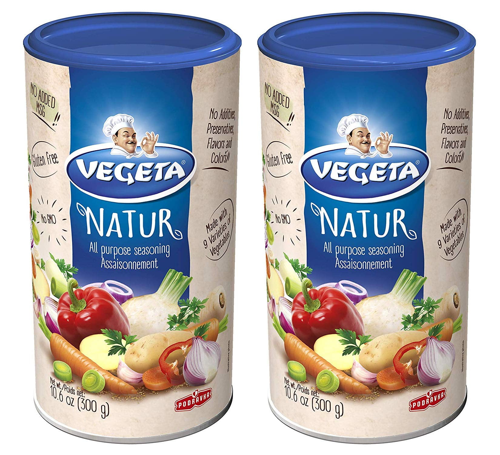 Podravka Vegeta Natur Seasoning, 10.6 HYZ01 Ounce (Pack of 2) - Walmart.com