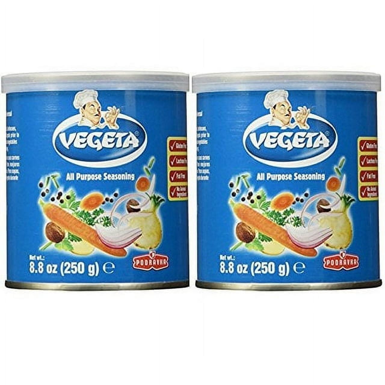 Podravka Vegeta Soup and Seasoning Mix Can, 250g (Pack of 2) - Walmart.com