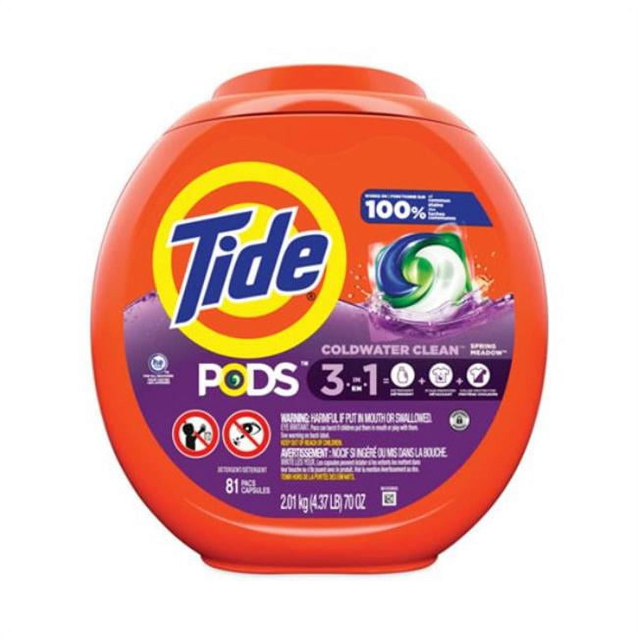 Pods Detergent, Small - Case of 81 - Pack of 4 - Walmart.com