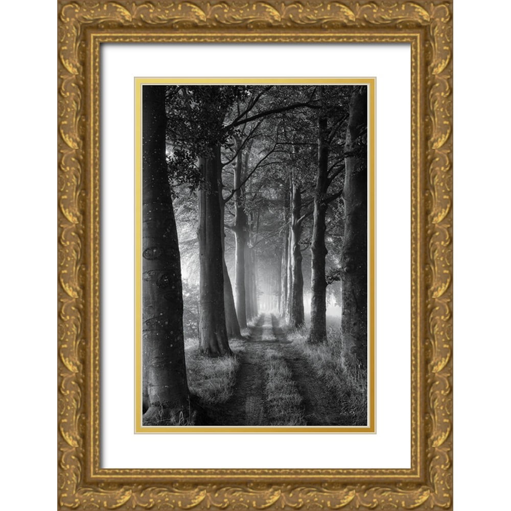 Podt, Martin 11x14 Gold Ornate Wood Framed with Double Matting Museum ...