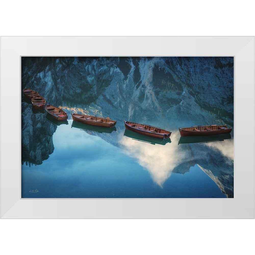 Podt, Martin 18x13 White Modern Wood Framed Museum Art Print Titled ...