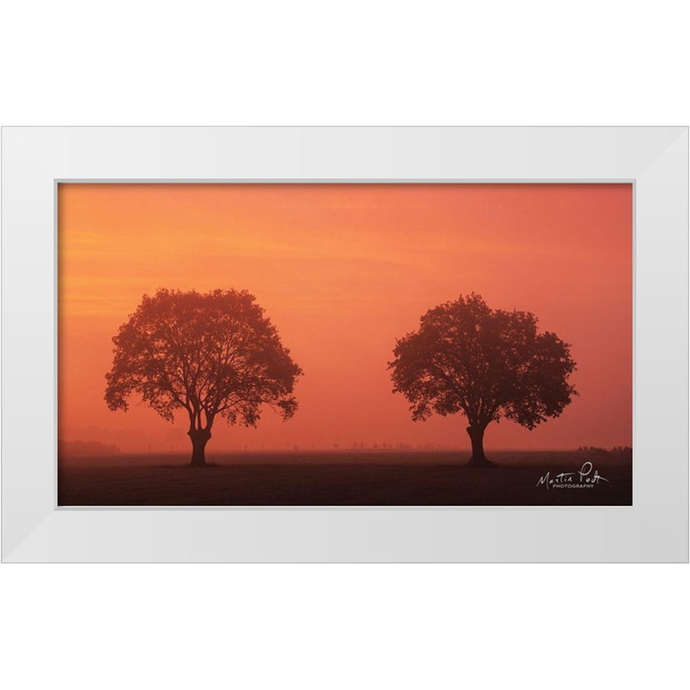 Podt, Martin 32x20 White Modern Wood Framed Museum Art Print Titled ...