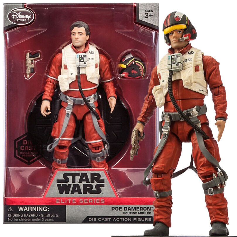 Poe Dameron Series Die Cast Action Figure 6" Toy Gift - Walmart.com