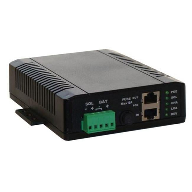 Poe & Solar 8A Dual Input Battery Charging Controller - 12V In And 24V ...