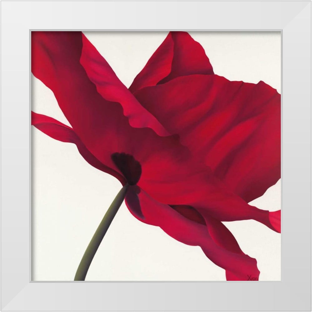 Poelstra-Holzhaus, Yvonne 15x15 White Modern Wood Framed Museum Art ...