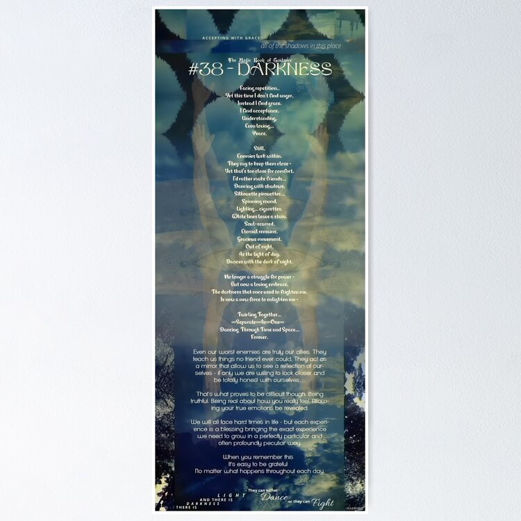 Poem #38/111 - From The 'Magic Book Of Guidance' - Visual Poetry ...