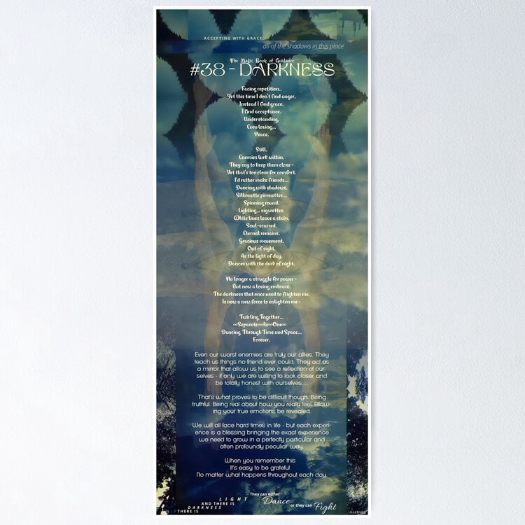 Poem #38/111 - From The 'Magic Book Of Guidance' - Visual Poetry ...