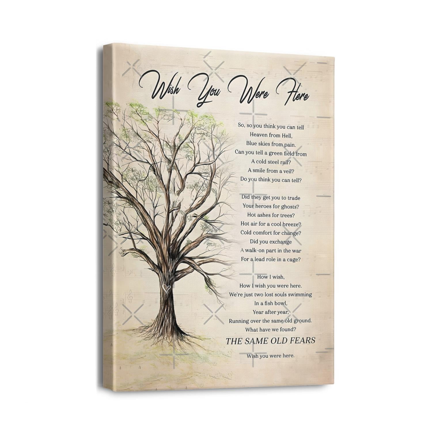 Here Poem Quotes Modern Motivational Posters Vintage Wall Art Bathroom ...