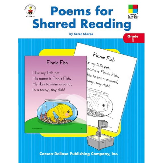 Pre-Owned Poems for Shared Reading, Grade 1 (Paperback) 0887247857 ...