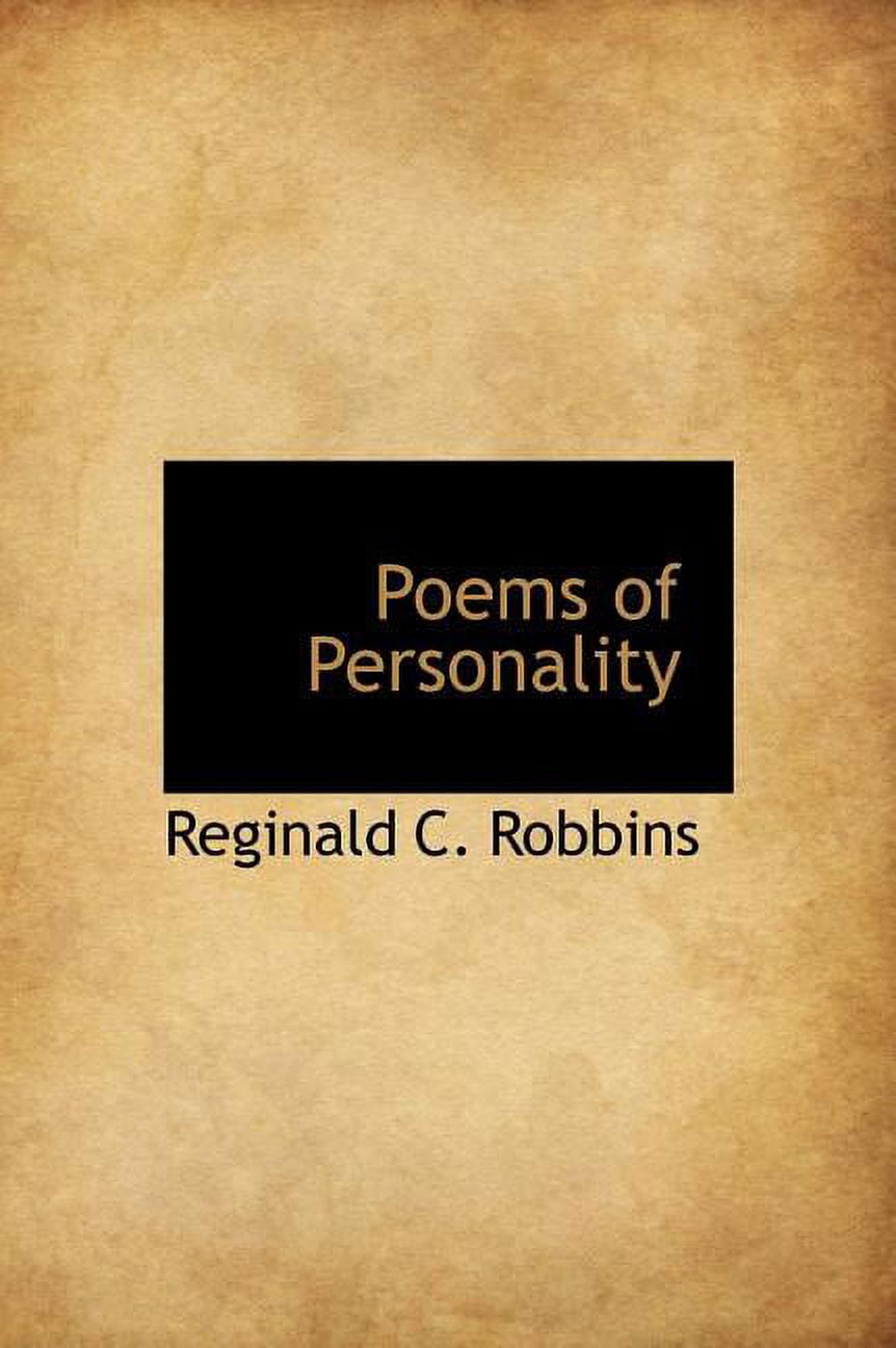 Poems of Personality (Hardcover) - Walmart.com