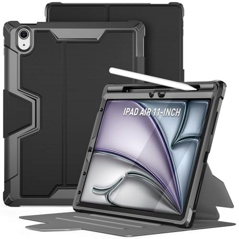 Poetic Explorer Case for iPad Air 11 inch M2 2024, Built-in Screen ...