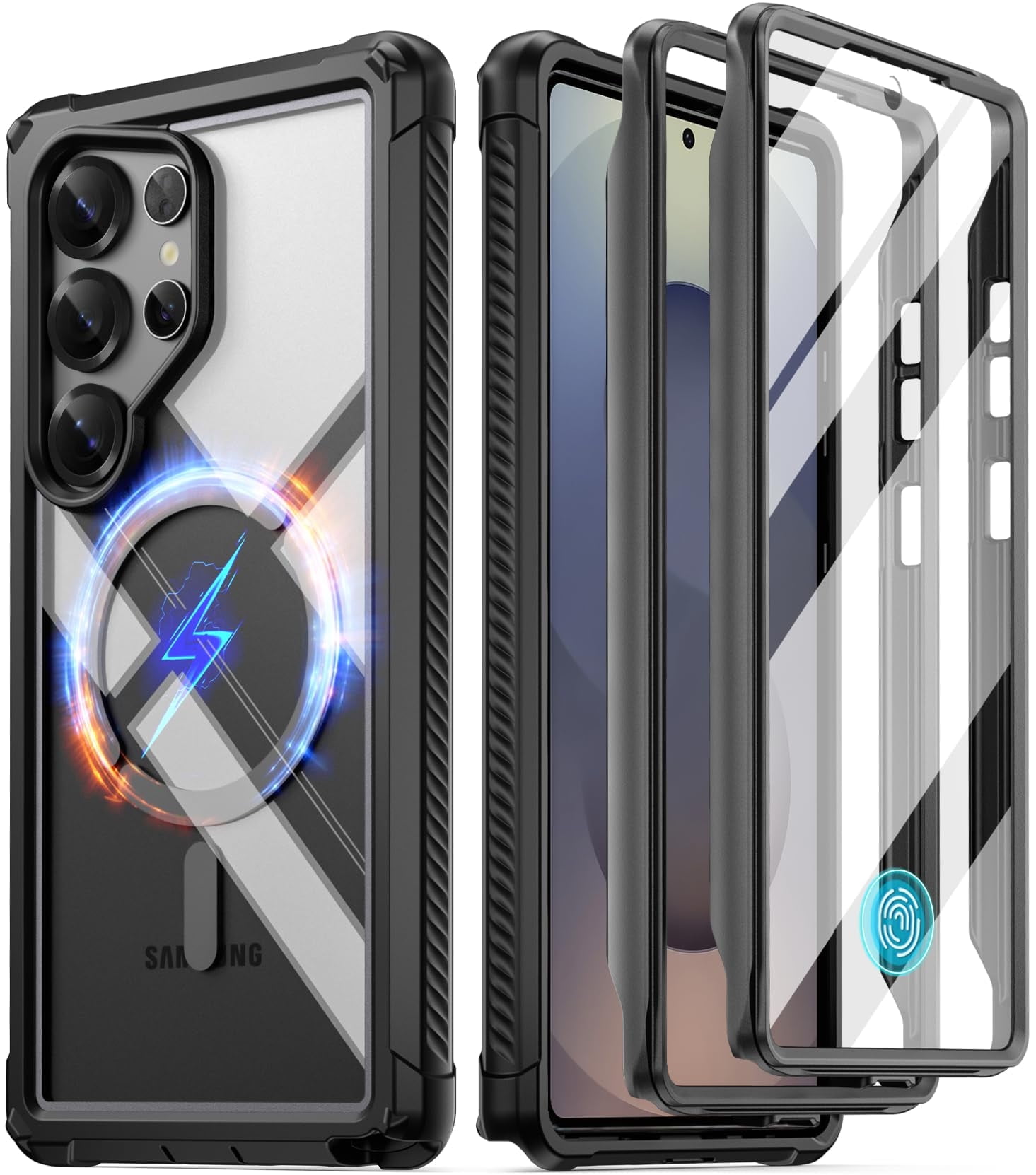 Poetic Guardian Case for Galaxy S25 Ultra 5G 6.9 inch (2025), Built-in ...