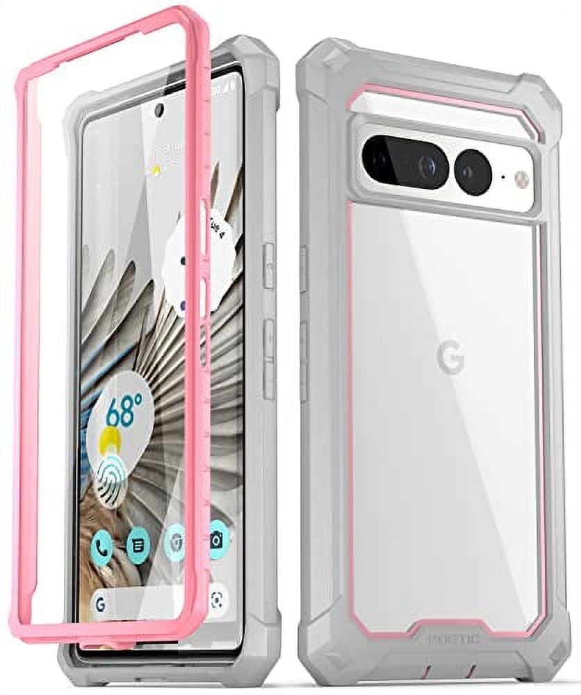 Poetic Guardian Case for Google Pixel 7 Pro, Clear Case with Built-in ...