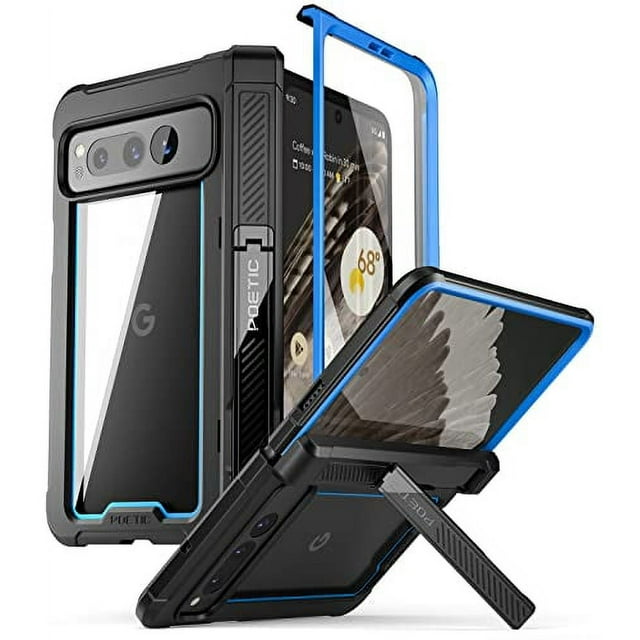 Poetic Guardian Case for Google Pixel Fold 5G , Clear Case with Built ...