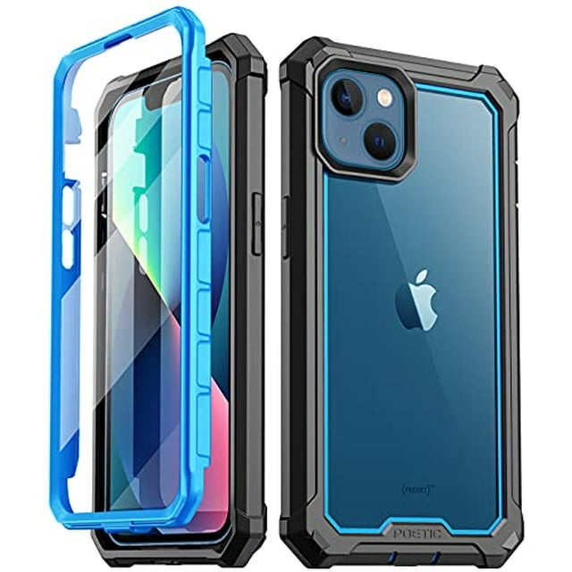 Poetic Guardian Case for iPhone 13, Clear Case with Built-in Screen ...