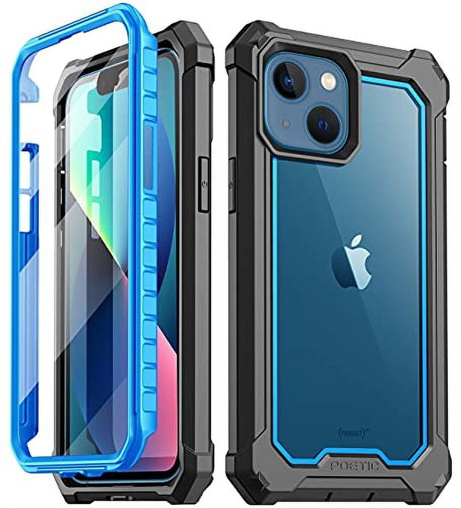 Poetic Guardian Case for iPhone 13 Mini, Clear Case with Built-in ...