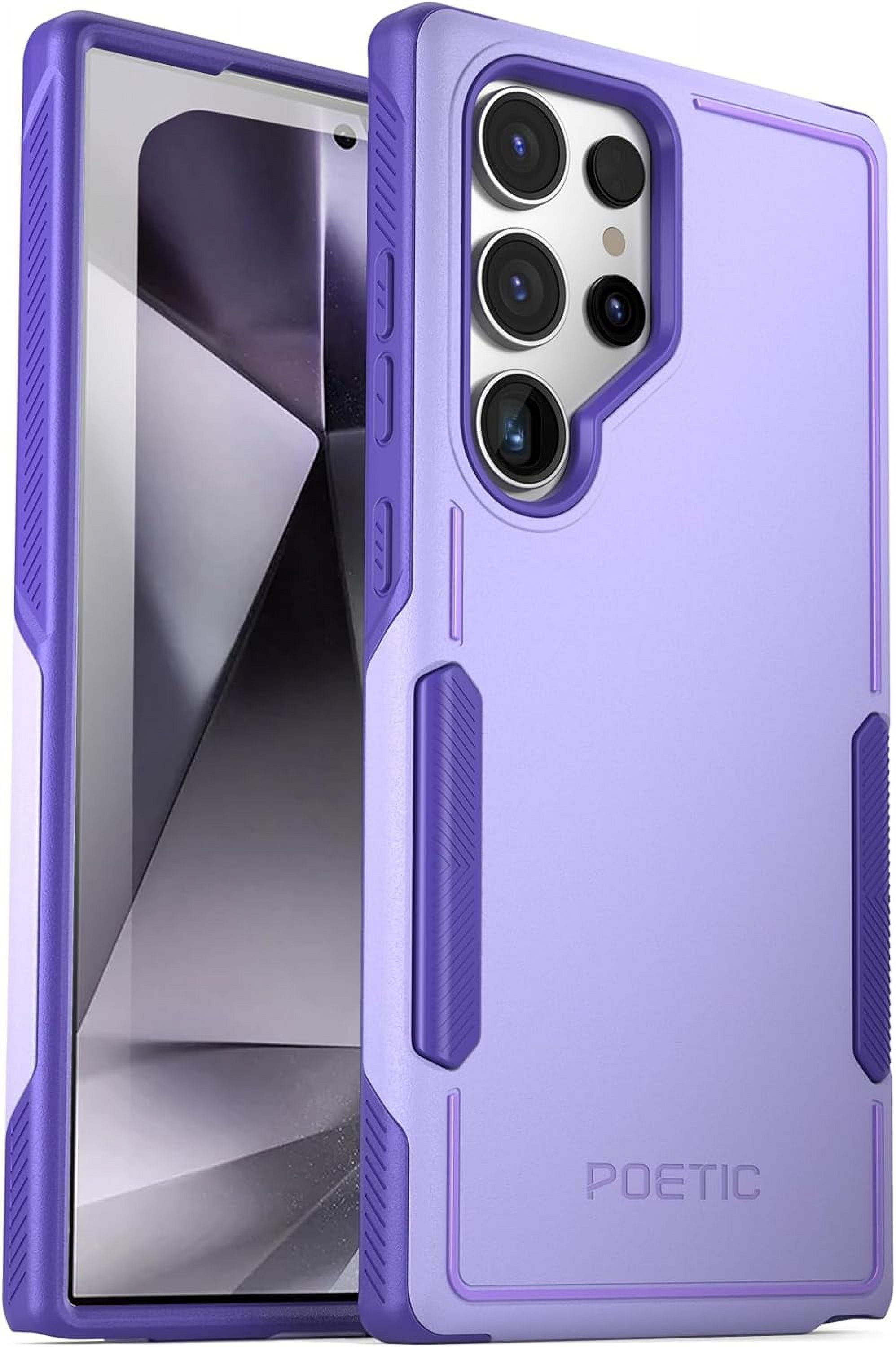 Poetic Neon Case for Galaxy S24 Ultra 6.8", Dual Layer Rugged Slim ...