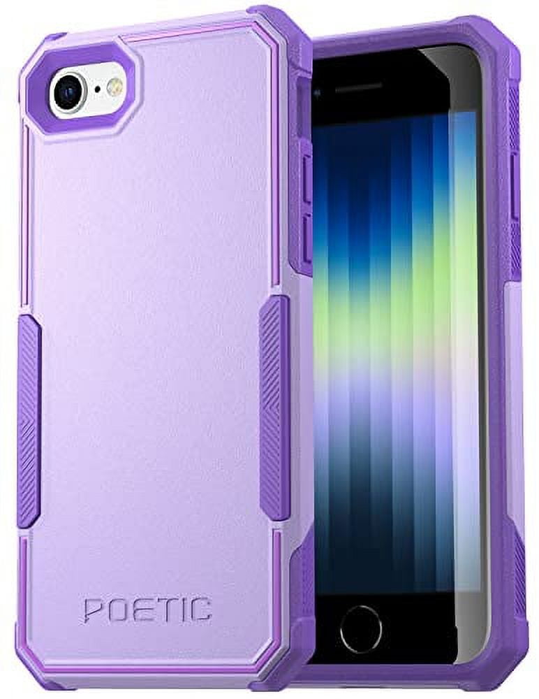 Poetic Neon Case for iPhone SE (2022), Dual Layer Heavy Duty Drop ...