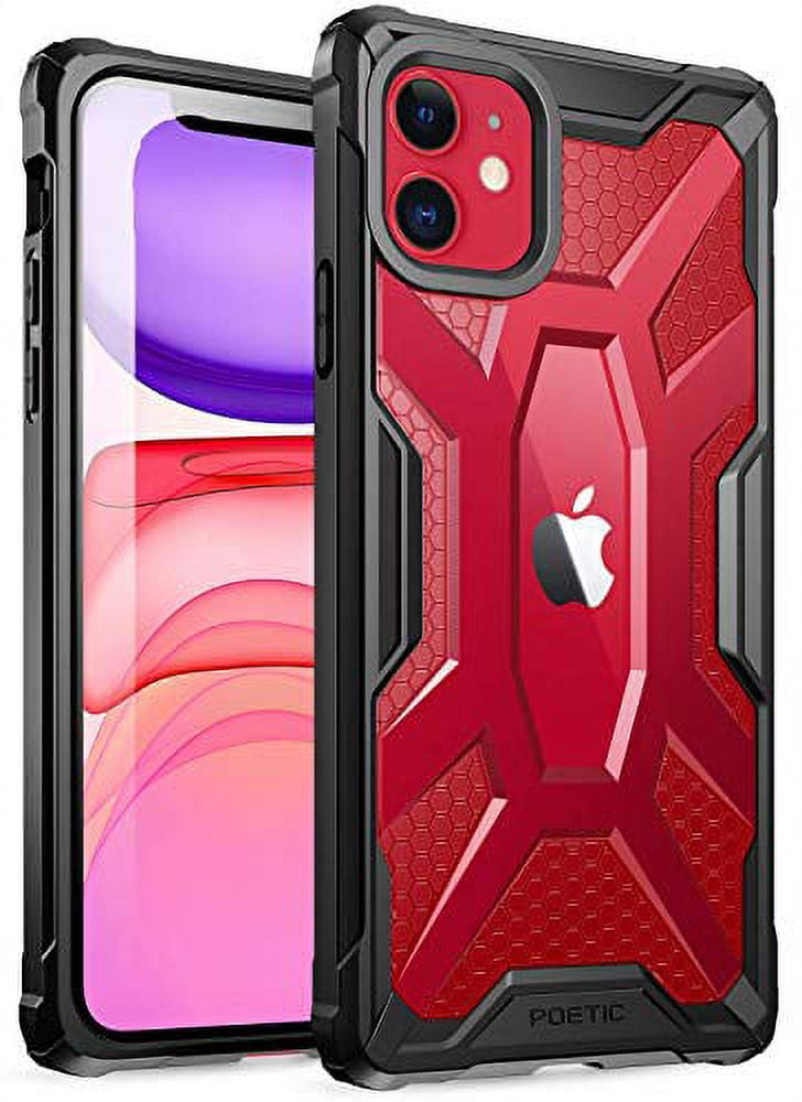 Poetic Premium Hybrid Protective Clear Bumper Cover, Rugged Lightweight ...