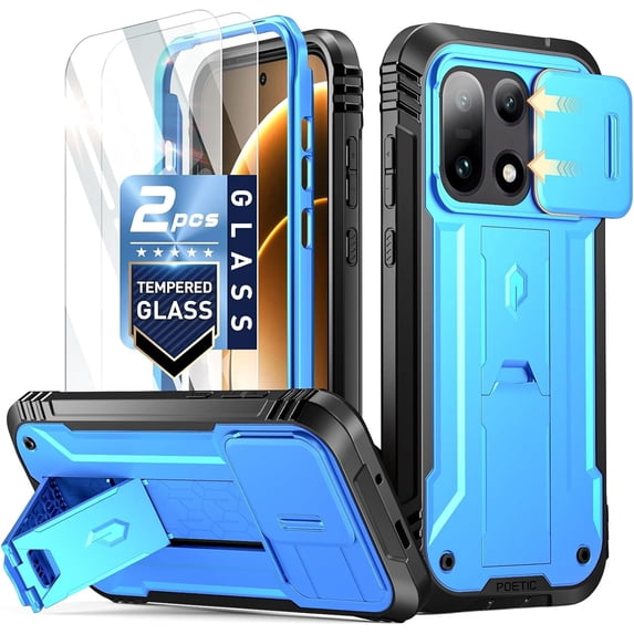 Poetic Revolution Case for OnePlus 15R 5G, [Slide Camera Cover], [20FT ...