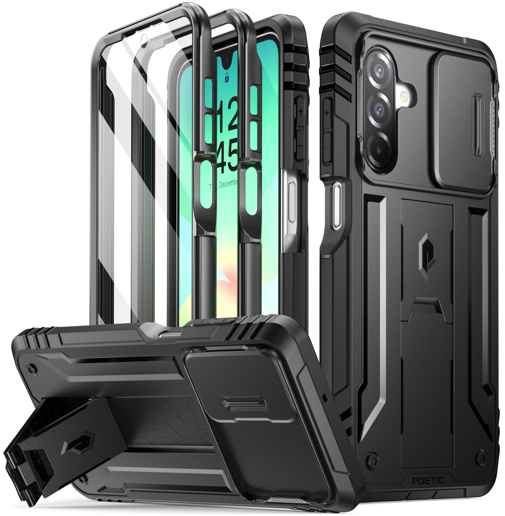 Poetic Revolution Case for Galaxy A26 5G,[Slide Camera Cover], Full ...