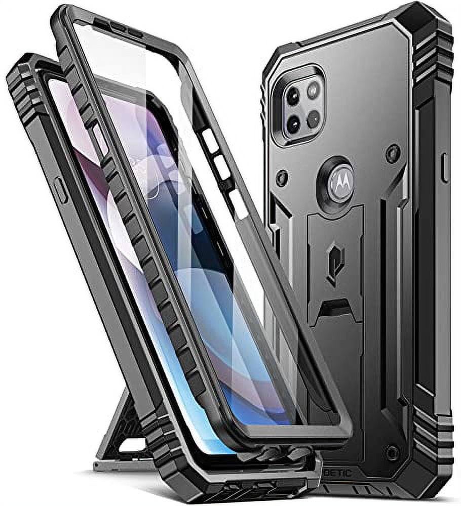 Poetic Revolution Case for Moto one 5G Ace, Heavy Duty Full Body Cover ...