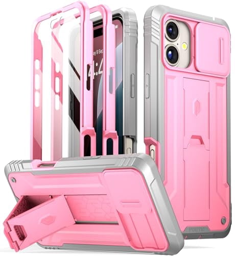 Poetic Revolution Case for iPhone 16 Plus 6.7 inch with Built-in-Screen ...