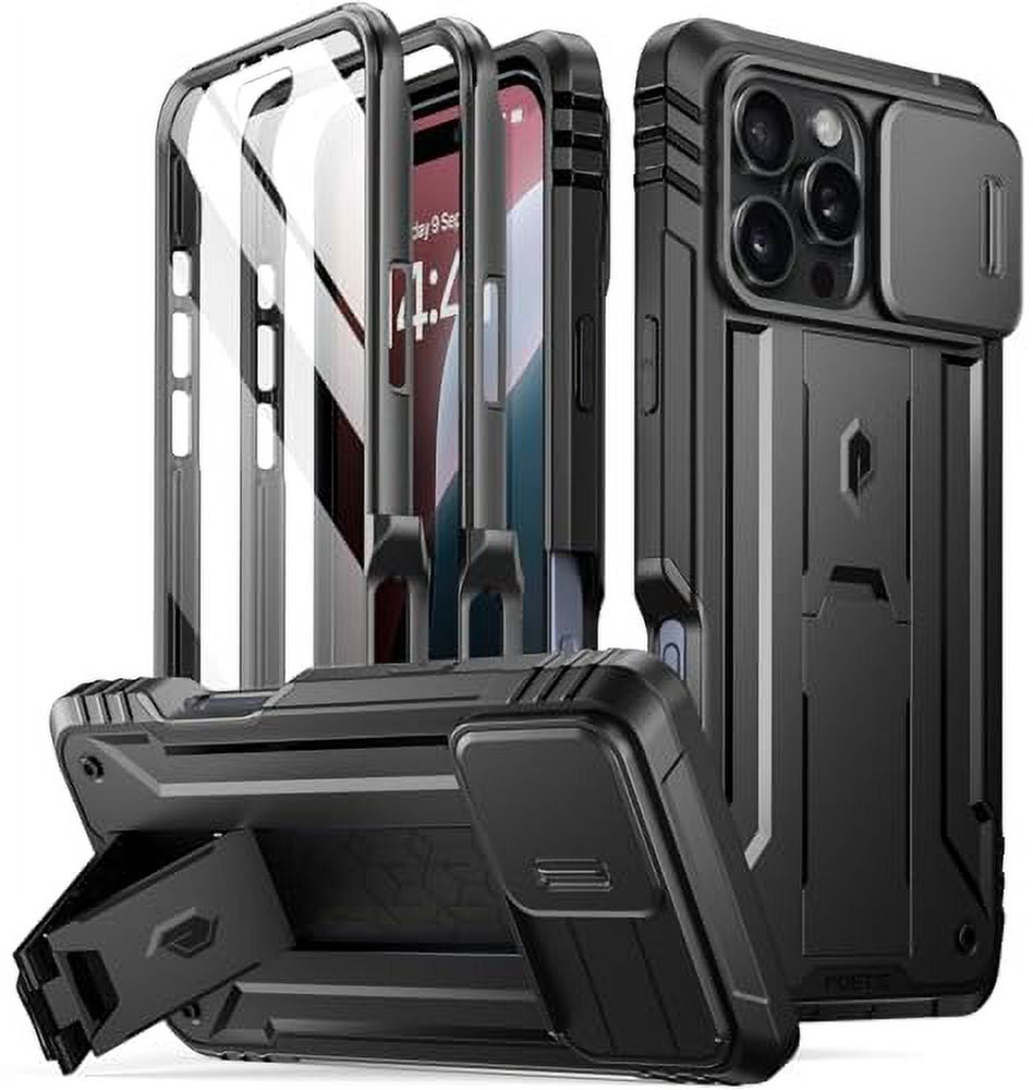 Poetic Revolution Case for iPhone 16 Pro 6.3 inch with Built-in-Screen ...