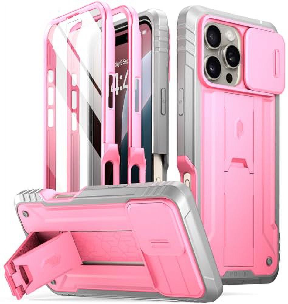 Poetic Revolution Case for iPhone 16 Pro 6.3 inch with Built-in-Screen ...