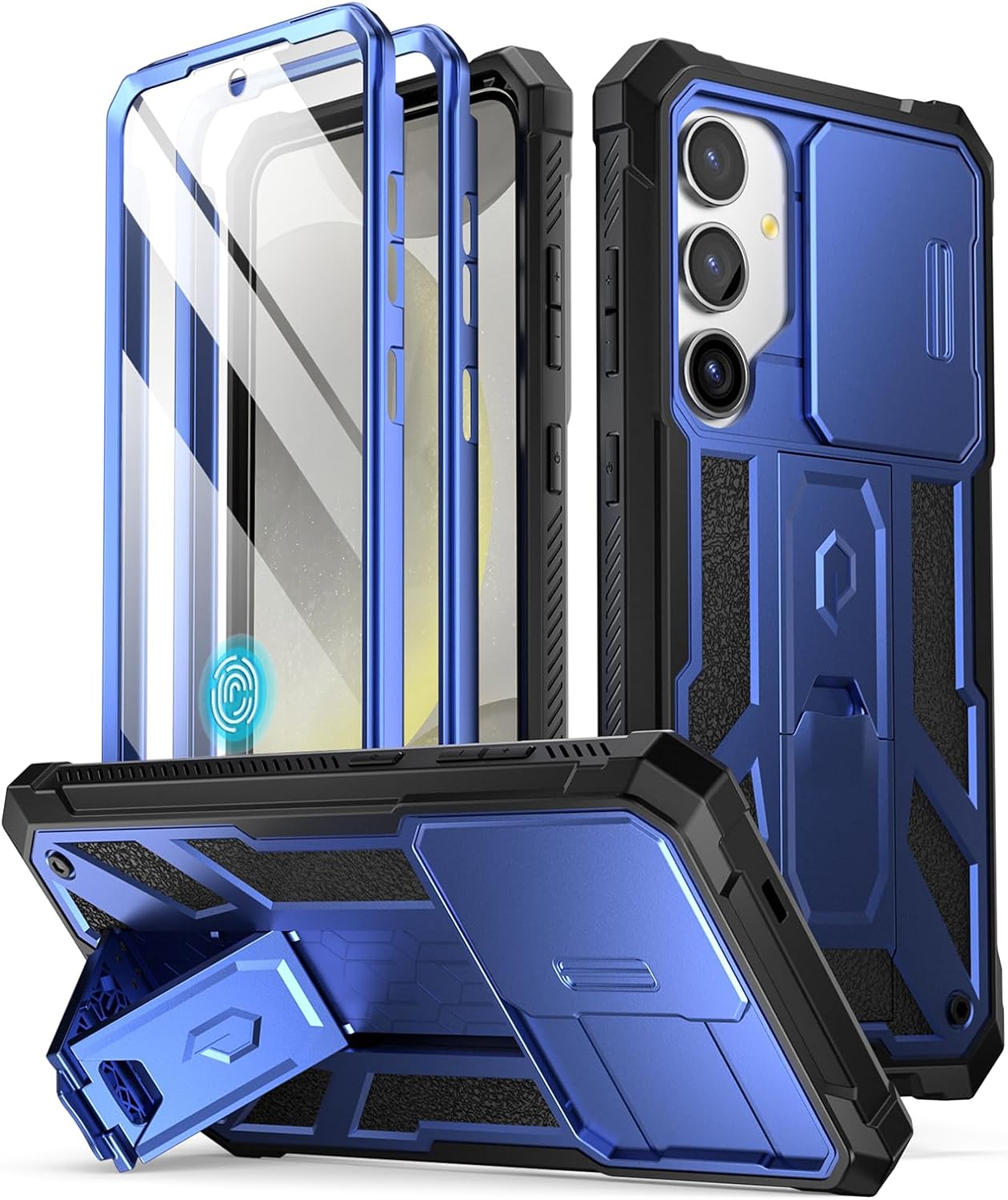 Poetic Spartan Case for Galaxy S24 6.2", [Slide Camera Cover] [Screen ...