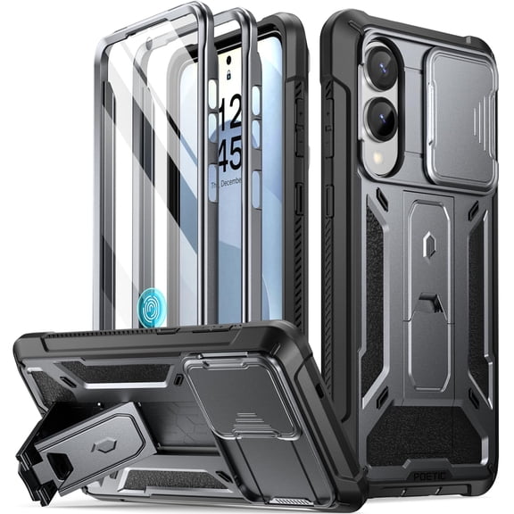 Poetic Spartan Case for Galaxy S25 Ultra 6.9", [Slide Camera Cover ...