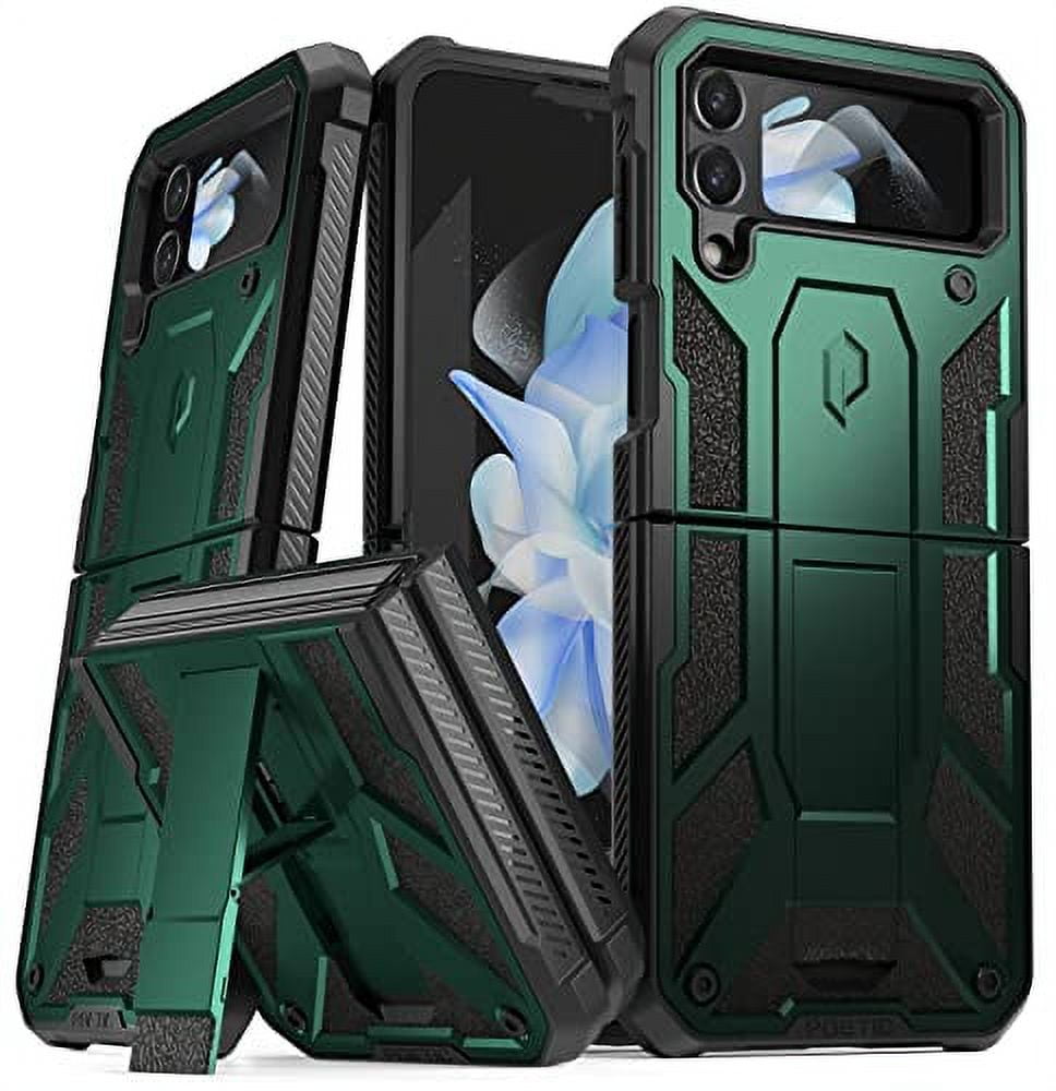 Poetic Spartan Case for Samsung Galaxy Z Flip 4, Full Body Rugged Case ...