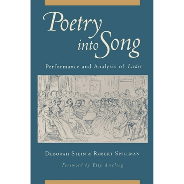 Pre-Owned Poetry Into Song: Performance and Analysis of Lieder ...
