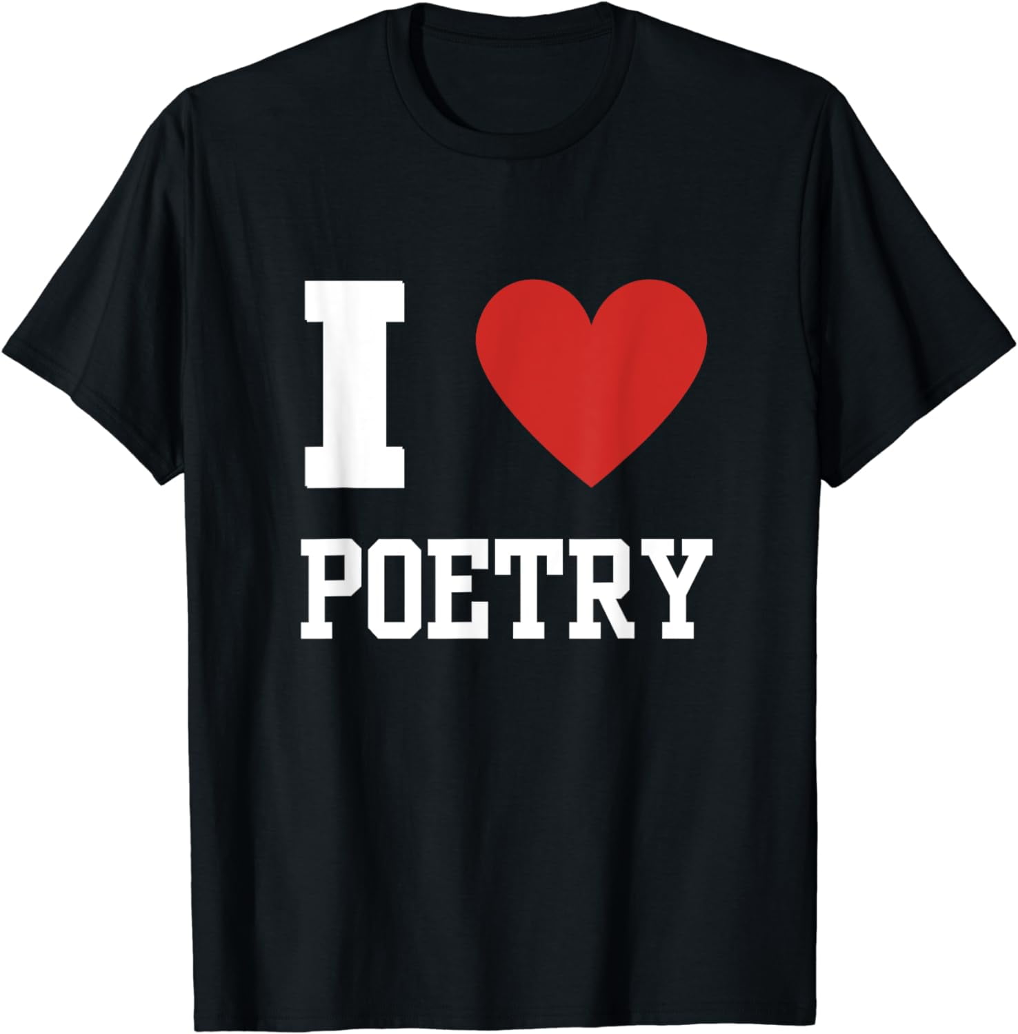 Poetry Lover T-Shirt 2024 - Walmart.com