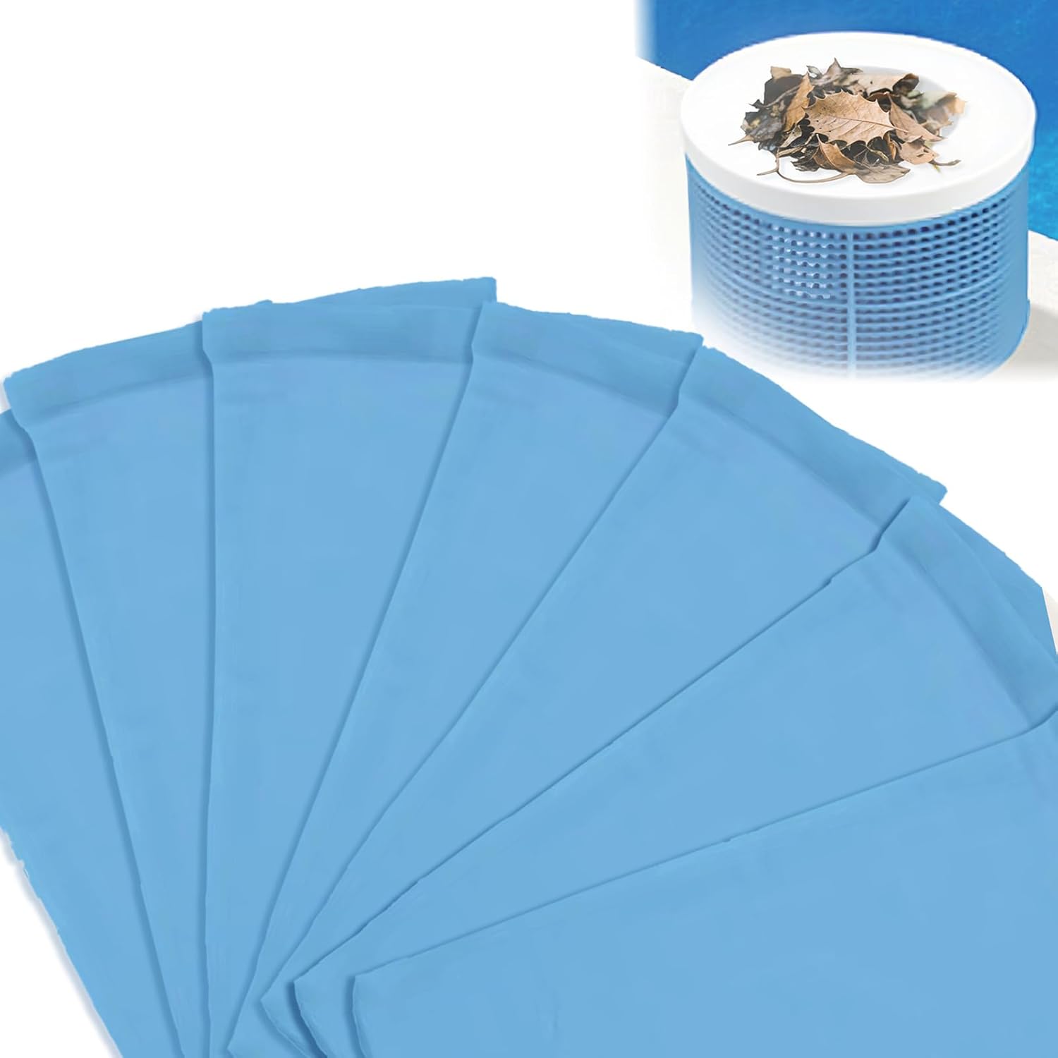 Poezone Pool Skimmer Socks 2025, Ultra-Fine Mesh Basket Covers for ...