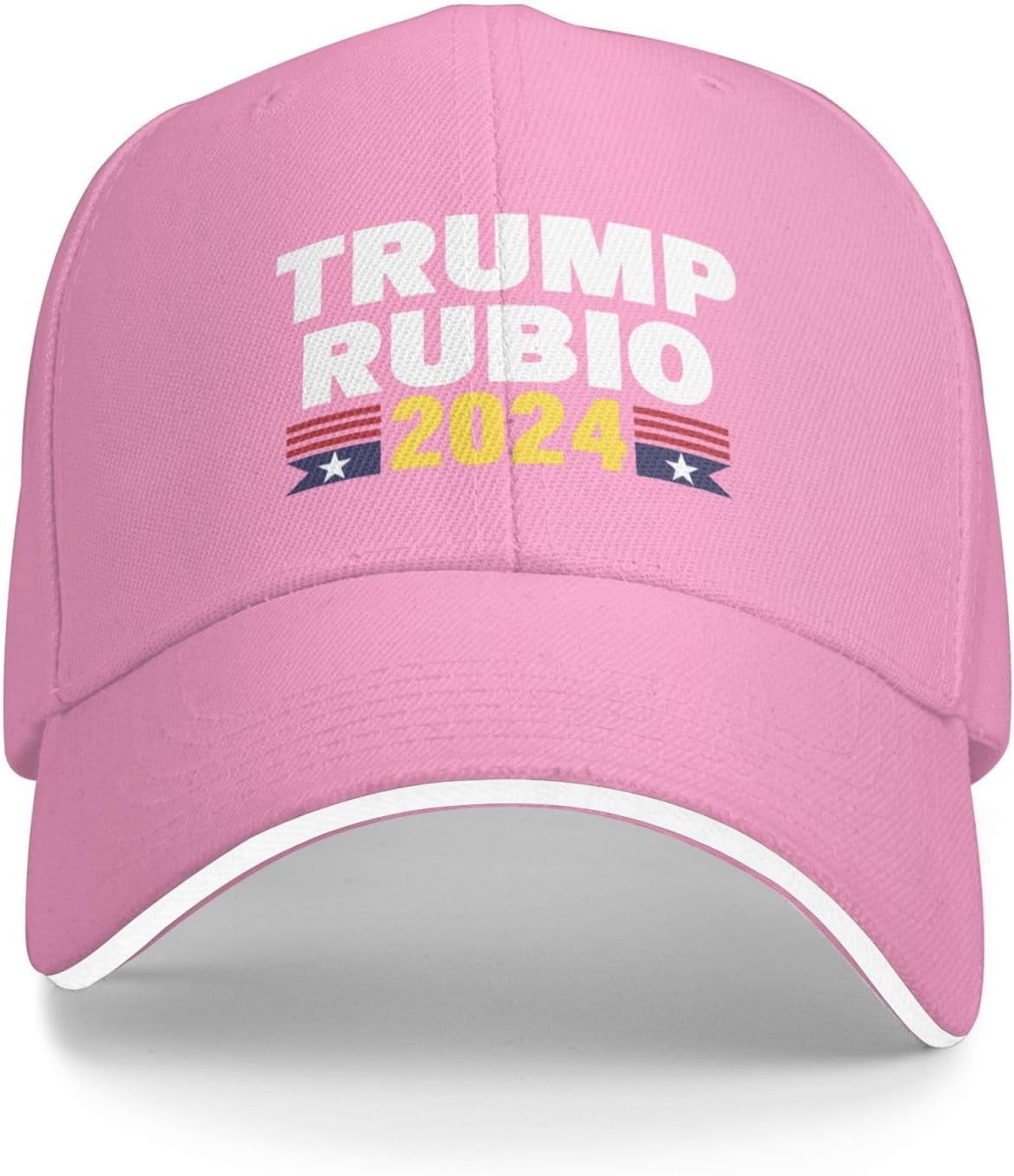 Pofeisi Trump-Rubio 2024 Hat Trump-Rubio 2024 Baseball Cap Trump 2024 ...