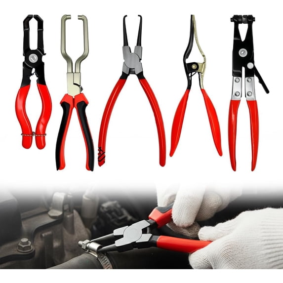 Pofesrsional Hose Clamp Kit,Fuel Line Disconnect Tool Set – Fuel Line ...