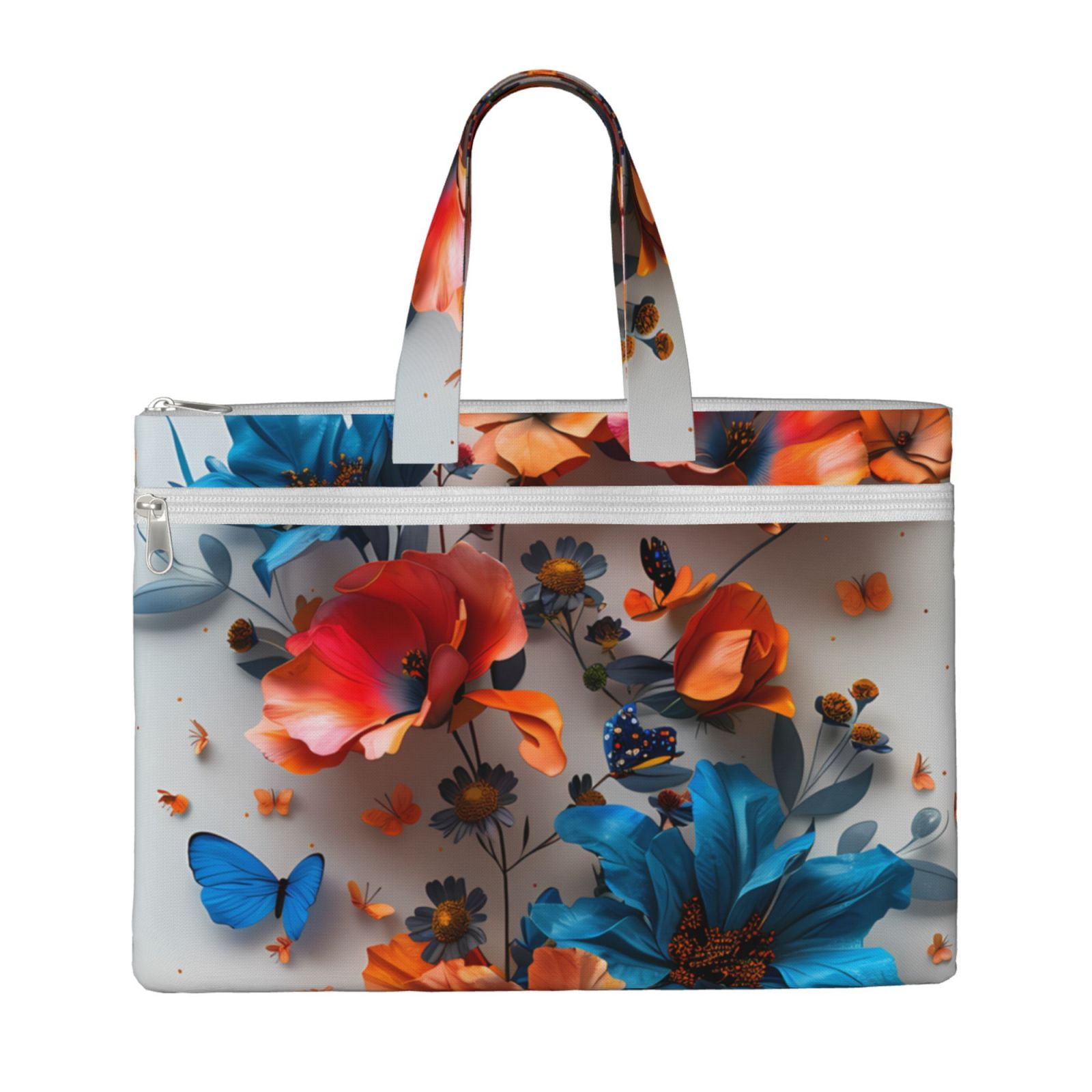 Pofeuu 3D Butterfly Print Laptop Bag Carrying - Computer Bag Laptop ...