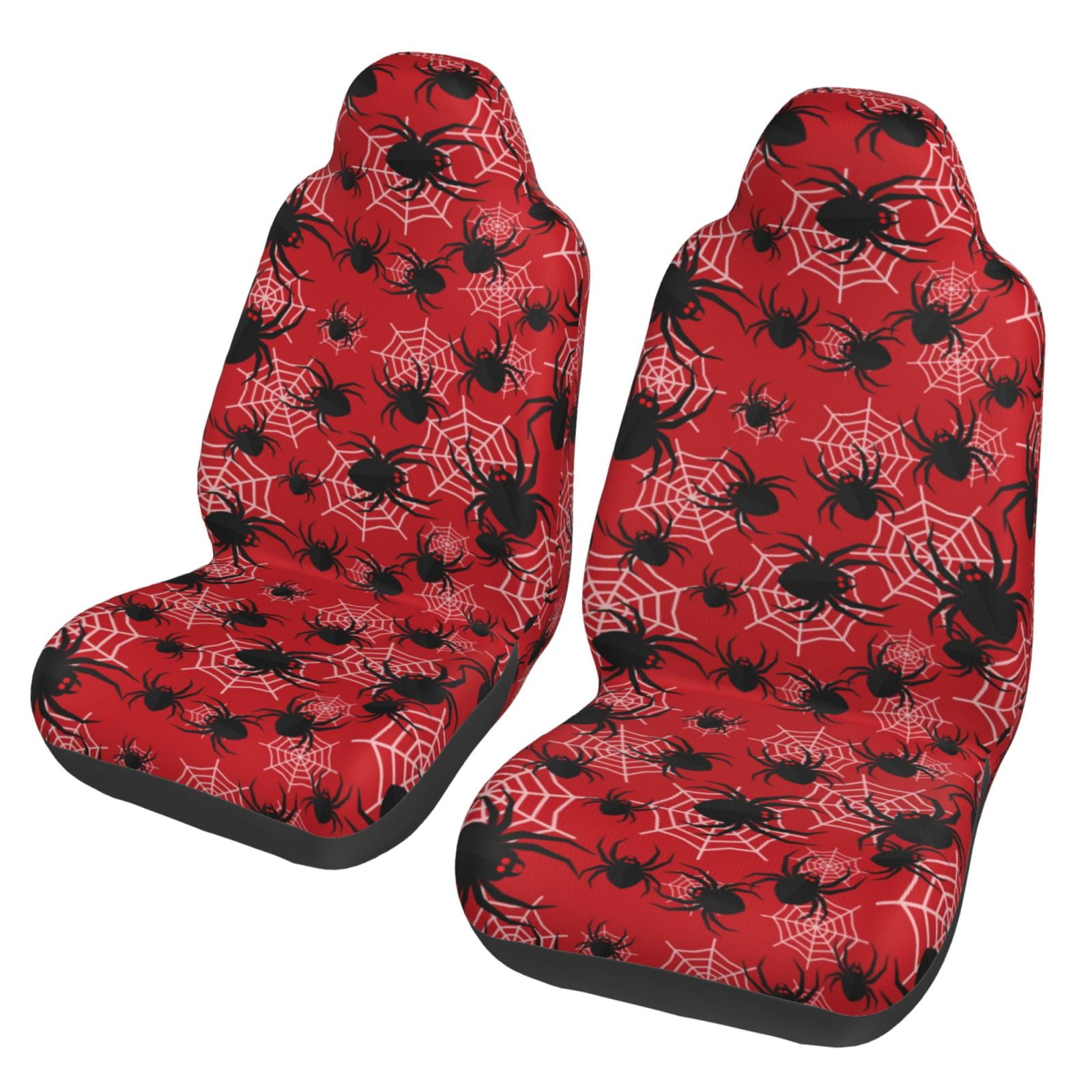 Pofeuu A Web With A Spider 1 Print Automotive Car Seat Covers Flat ...