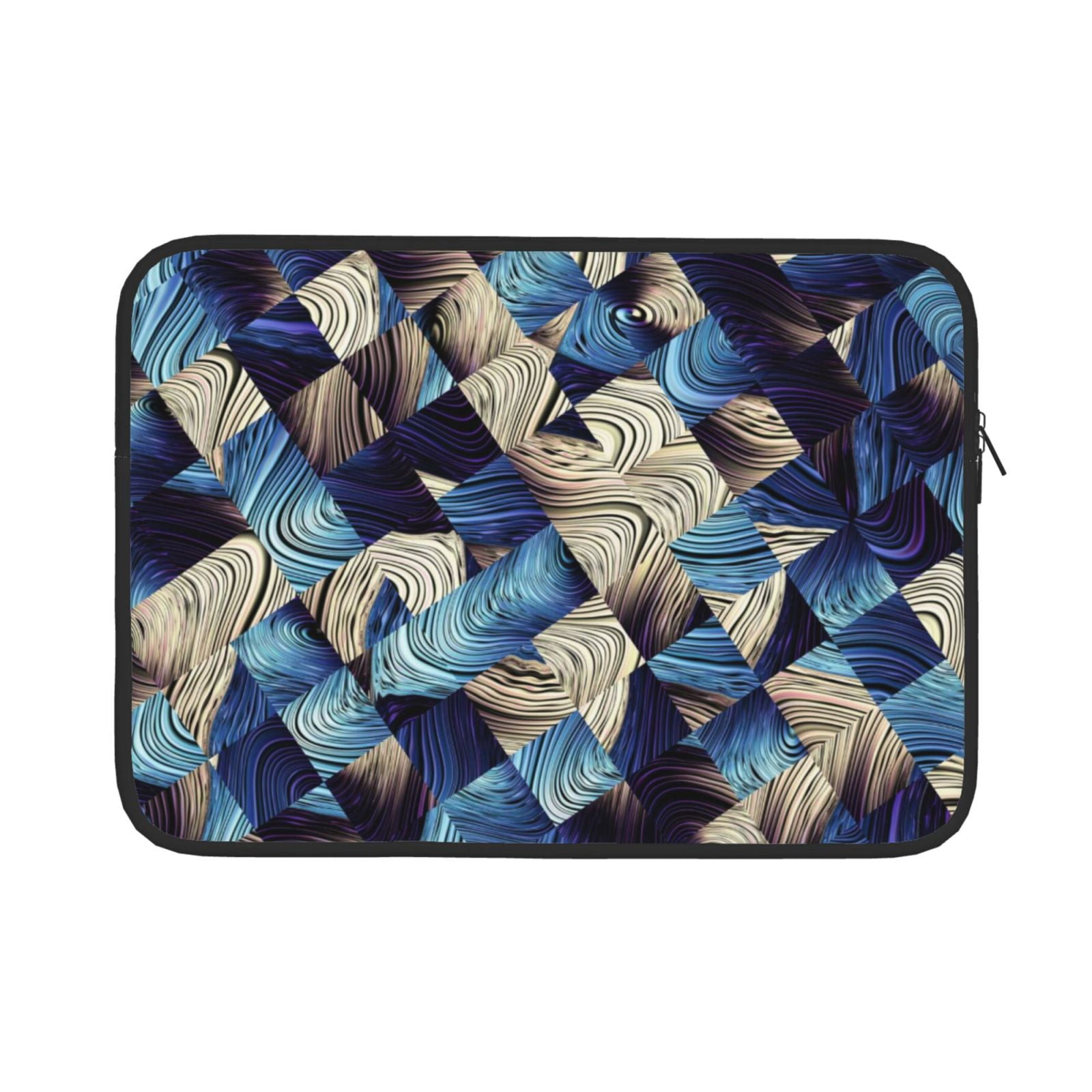 Pofeuu Abstract Blue Squares Print Laptop Carrying Case,13-15-Inch ...